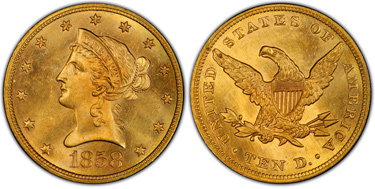Legend Numismatics Purchases the David Hall $10 Liberty Collection