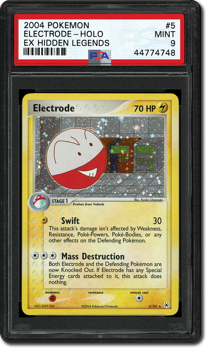 PSA Set Registry: Collecting 2004 Pokémon EX Hidden Legends - An Overlooked Pokémon Set
