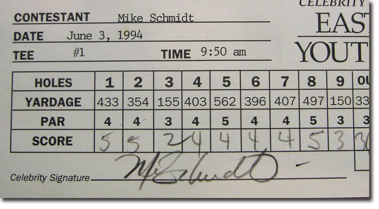Player Profile: Mike Schmidt - Collecting Cards, Autographs and Bats of ...