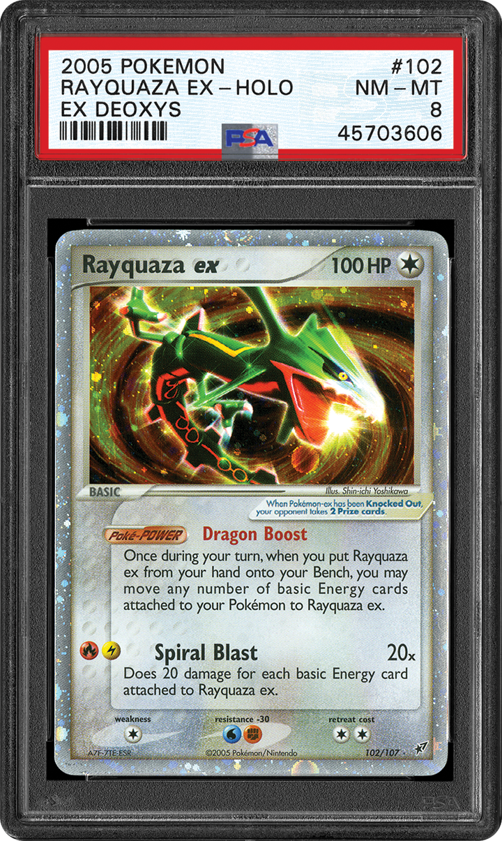PSA Set Registry: Collecting the 2005 Pokémon EX Deoxys Trading Card ...