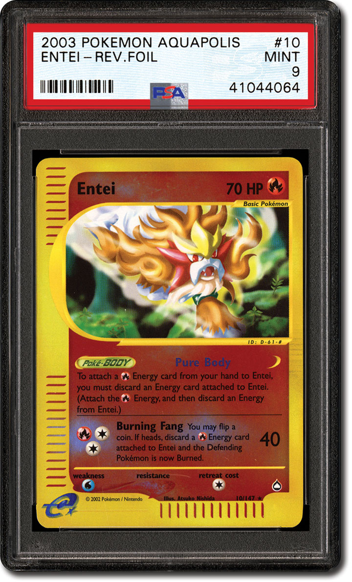 PSA Set Registry: Collecting the 2003 Pokémon Aquapolis Set - Its ...